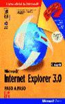 MICROSOFT INTERNET EXPLORER 3.0 PASO A PASO. CATAPULT. 9788448108243 ...