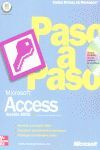 MICROSOFT ACCESS. VERSIÓN 2002. PASO A PASO. ONLINE TRAINING; OTS ...